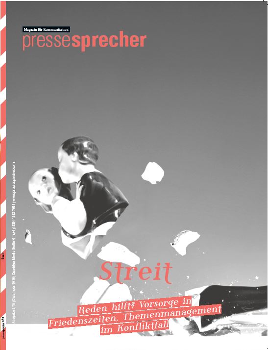 Streit 06/2016 | KOM - Magazin für Kommunikation