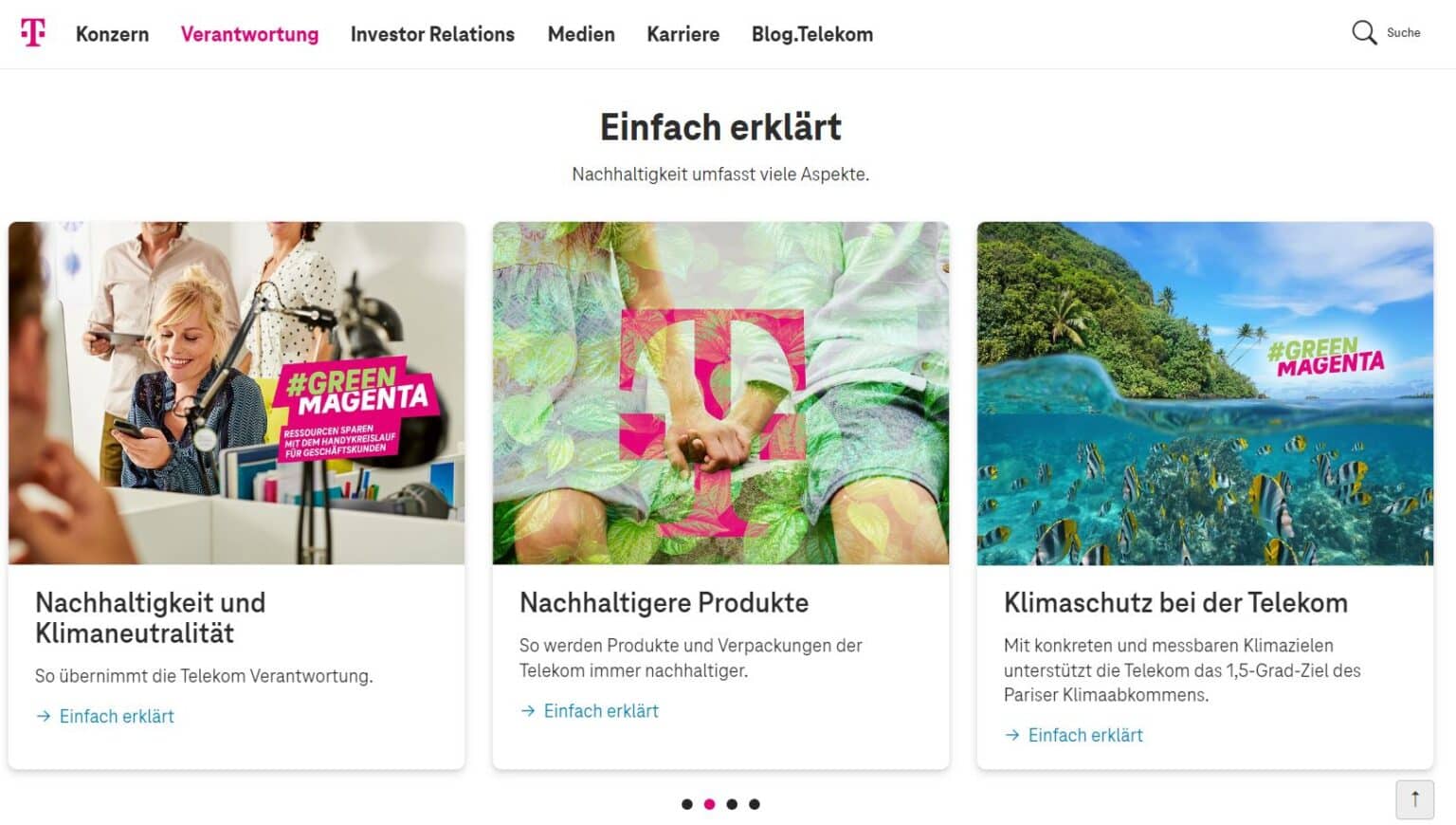 Telekom hat die beste Corporate Website - Net-Federation-Studie | KOM ...